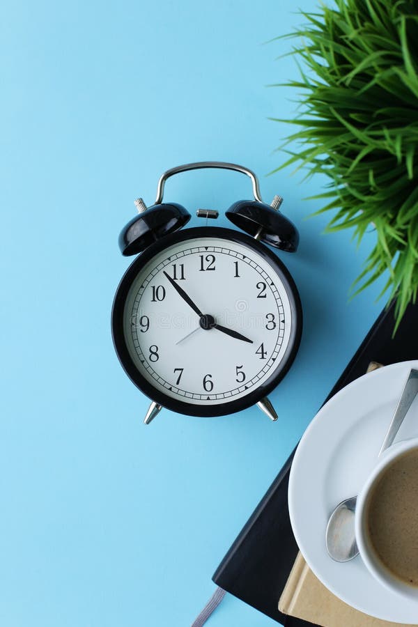 Alarm clock stock image. Image of second, bell, table - 63112181
