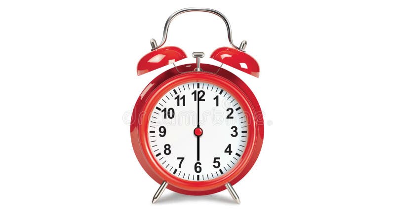 Alarm Clock Counting Down To Midnight for New Year Stock Video - Video ...