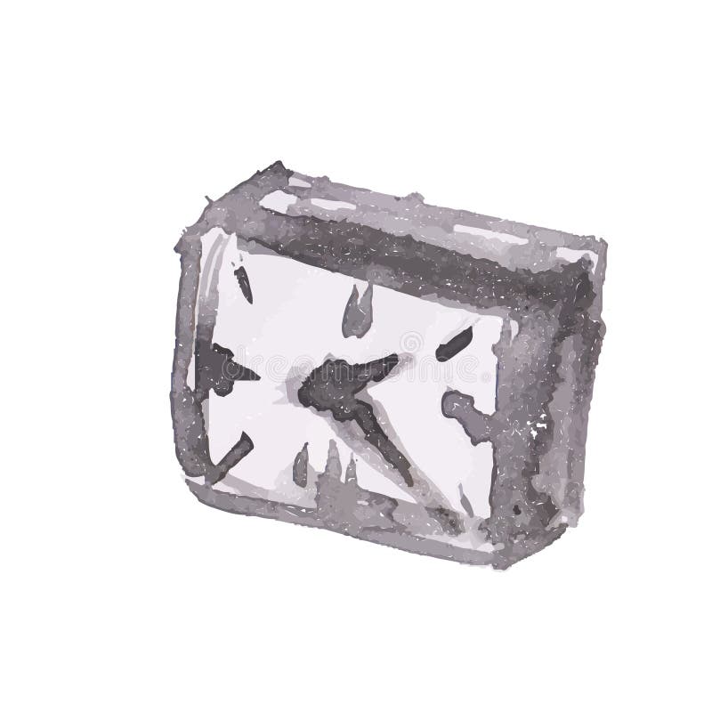 Clock Vector Logo. Time Emblem Stock Vector - Illustration of creative ...