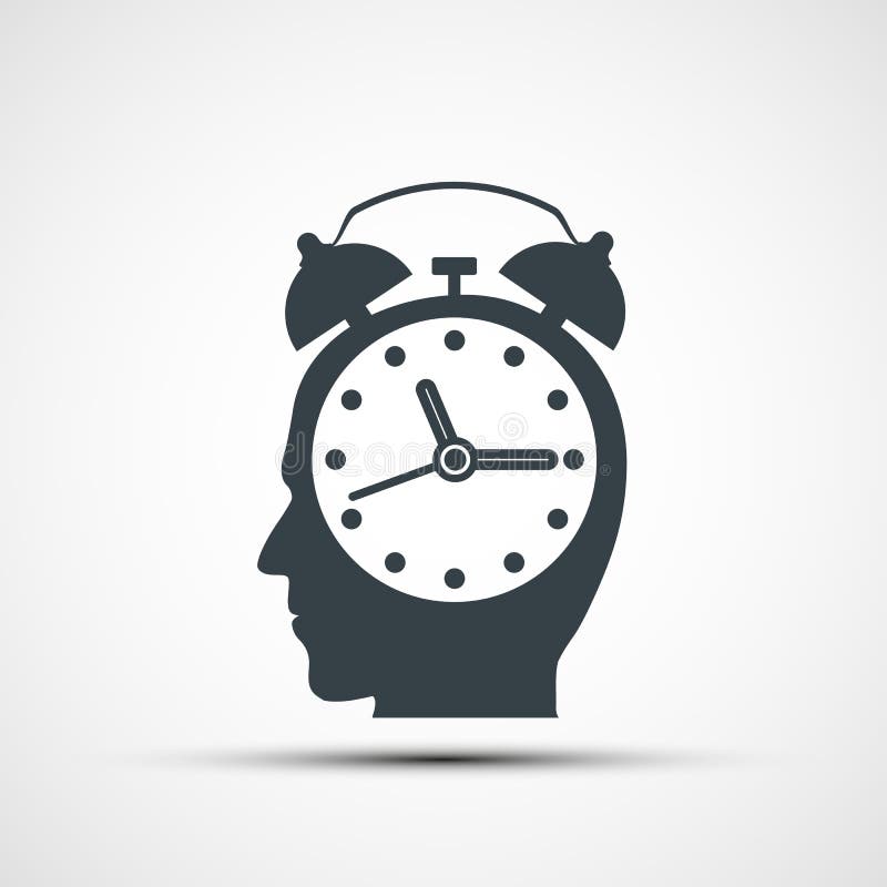 Alarm clock stock vector. Illustration of sign, humor - 69275478