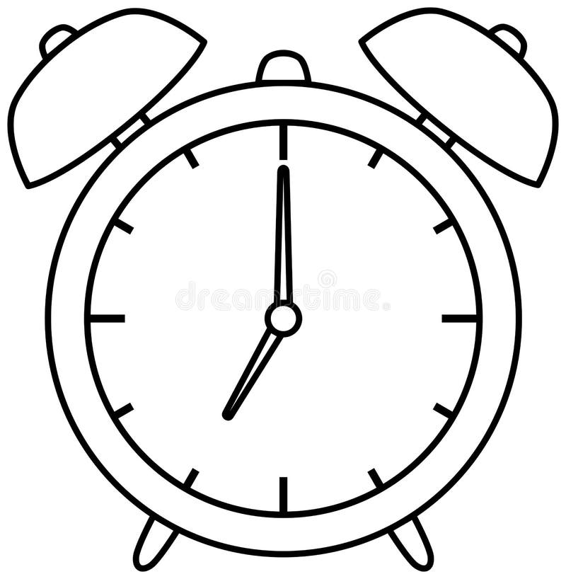 Outline Alarm Stock Illustrations – 54,582 Outline Alarm Stock ...