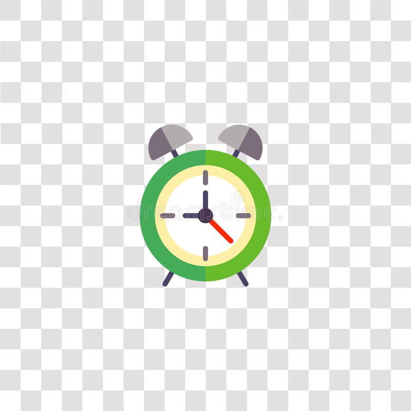 Alarm Clock Icon Sign and Symbol. Alarm Clock Color Icon for Website ...