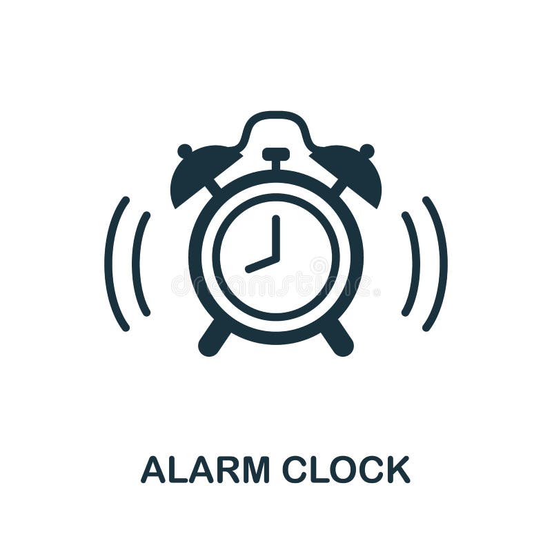 Alarm Icon from Work Safety Collection. Simple Line Element Alarm ...