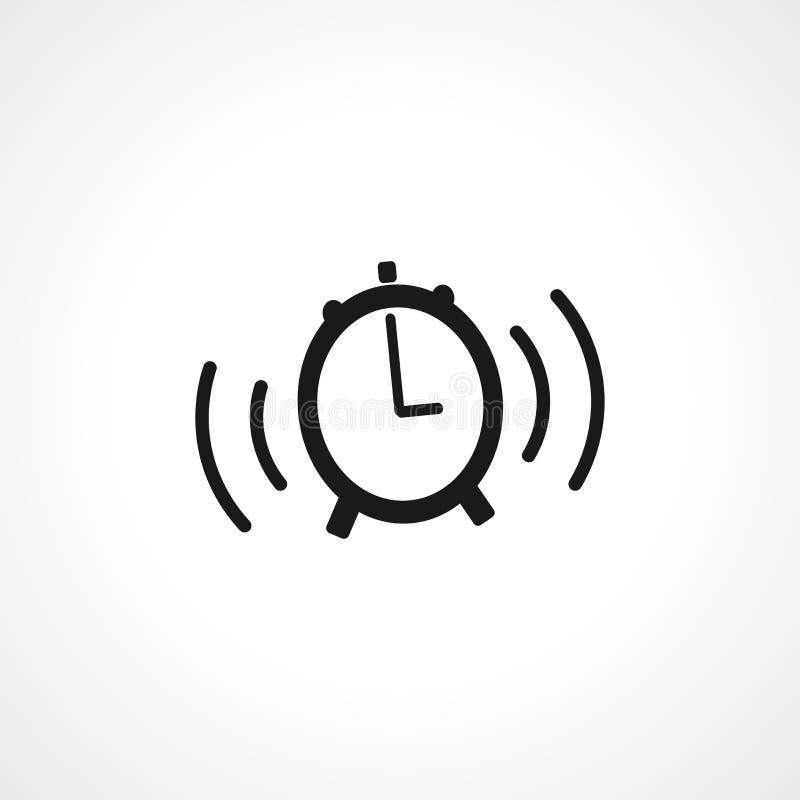 Alarm Clock Icon. Alarm Clock Vector Icon. Alarm Clock Isolated Icon ...