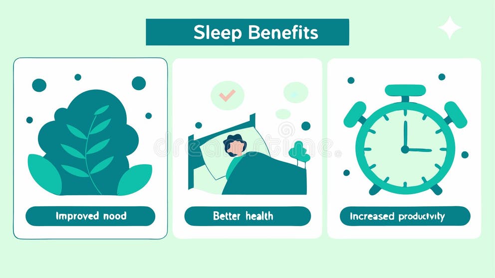 Alarm Clock Illustration Sleep Timer and Time Management and Sleep ...