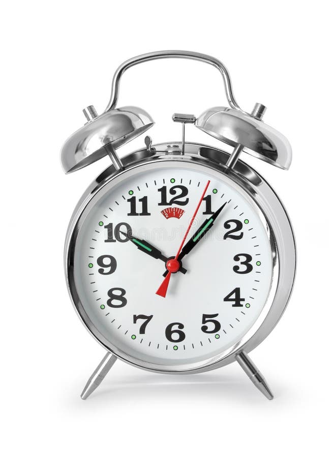 Alarm clock :morning call stock image. Image of isolated - 531325