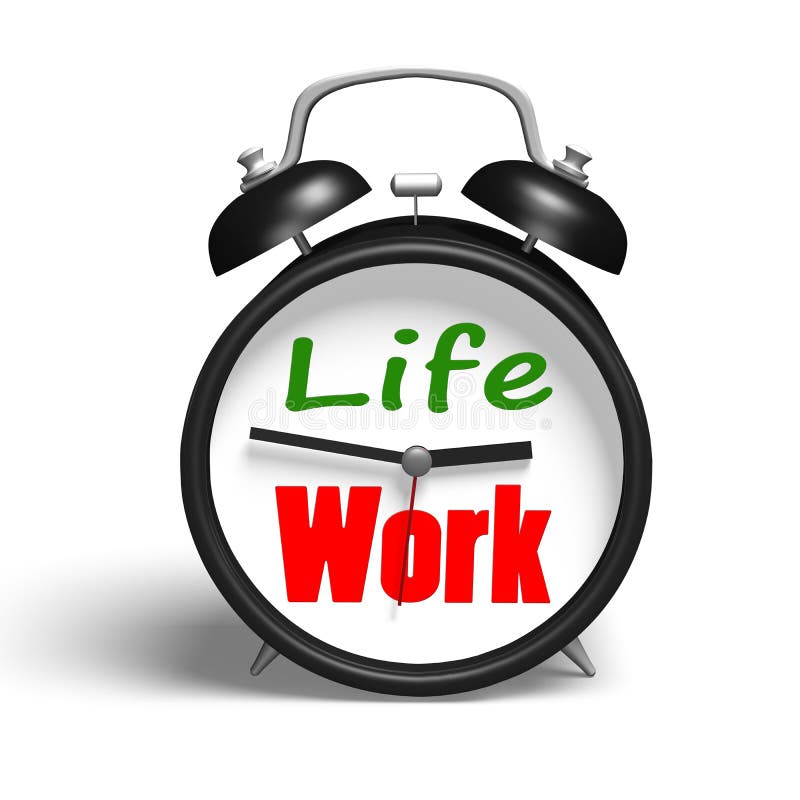 Work Life Balance Circle Stock Illustrations – 317 Work Life Balance ...