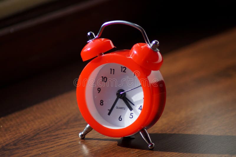 Alarm clock stock image. Image of weekend, alarm, holiday - 57128297