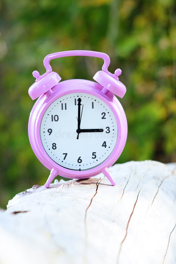 Alarm clock outdoors stock image. Image of outdoor, clock - 49148427