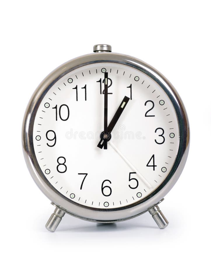 Alarm Clock stock photo. Image of countdown, time, white - 31873202