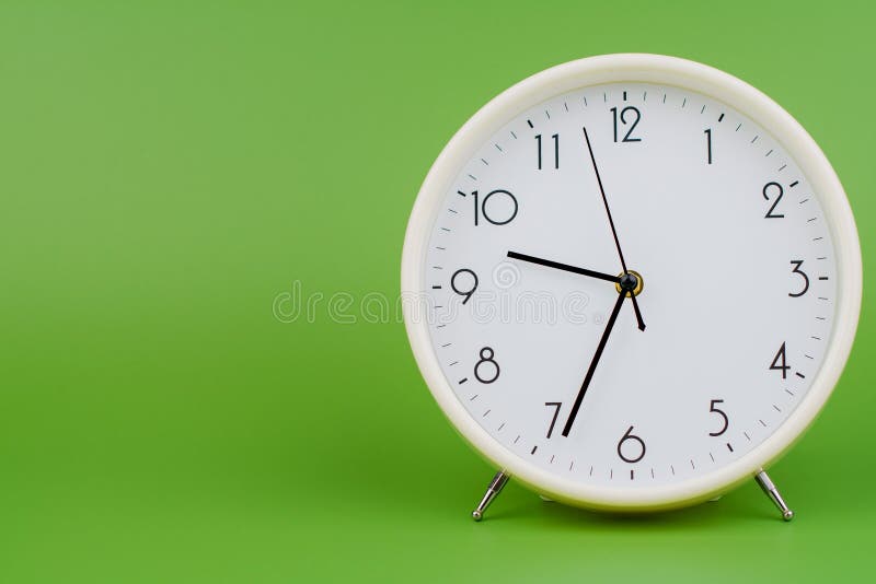 Clock. Studio Photo, Time Concept and Working with Precious Time Stock ...