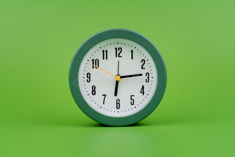 Clock. Studio Photo, Time Concept and Working with Precious Time Stock ...