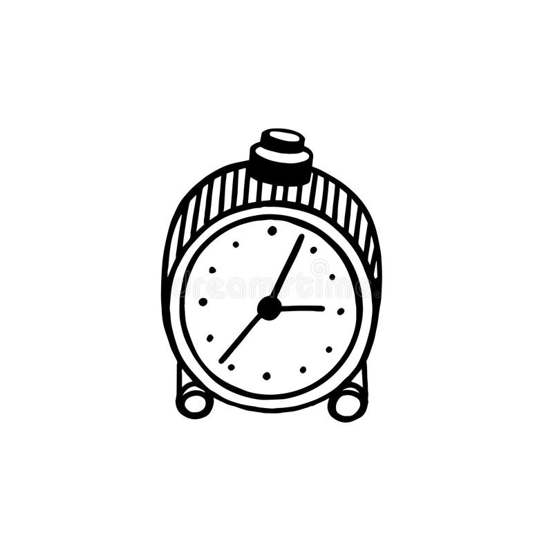 The Alarm Clock in the Style of Doodle. Hand-drawn Alarm Clock. Clock ... The Alarm Clock in the Style of Doodle. Hand-drawn Alarm Clock. Clock ...