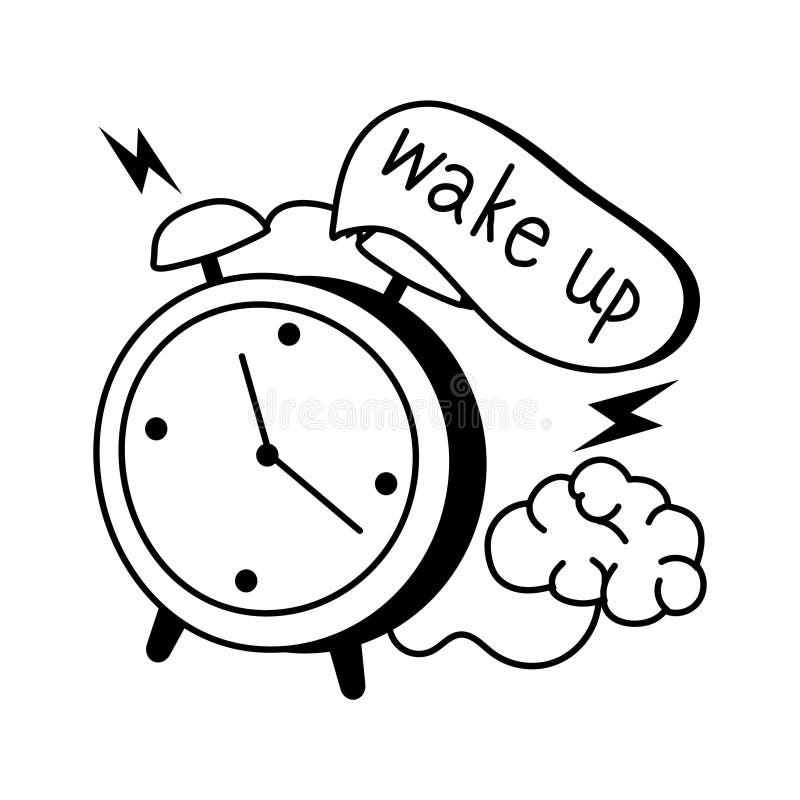 Alarm Clock Symbolizing Healthy Morning Routine and Productivity Boost ...