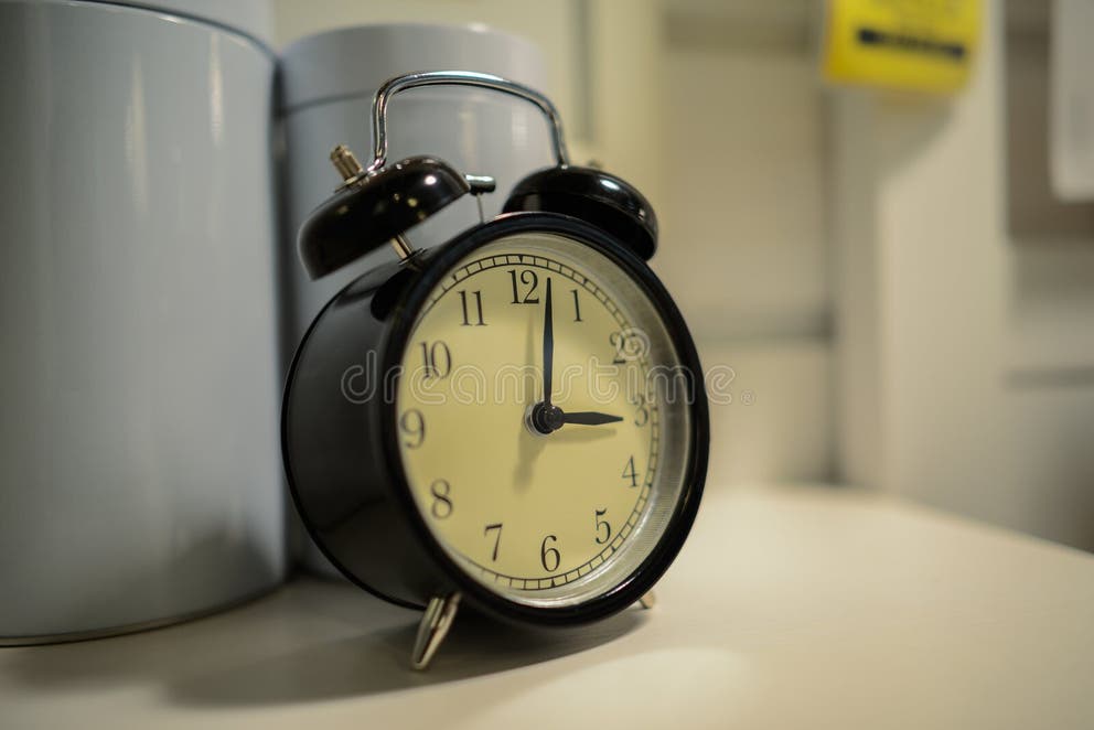 Alarm clock stock image. Image of horometer, hand, alarm - 40669419