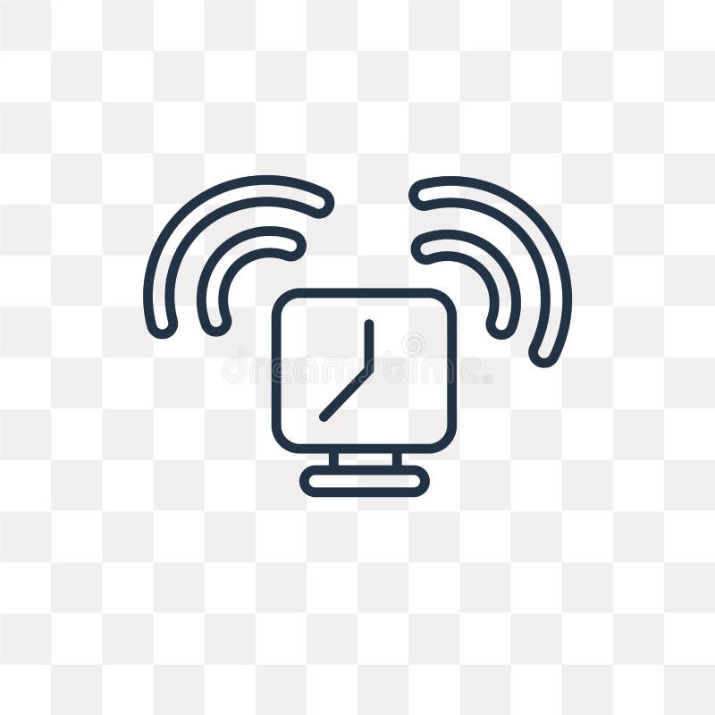 Alarm Clock Off Icon Vector Isolated on White Background, Alarm Clock ...