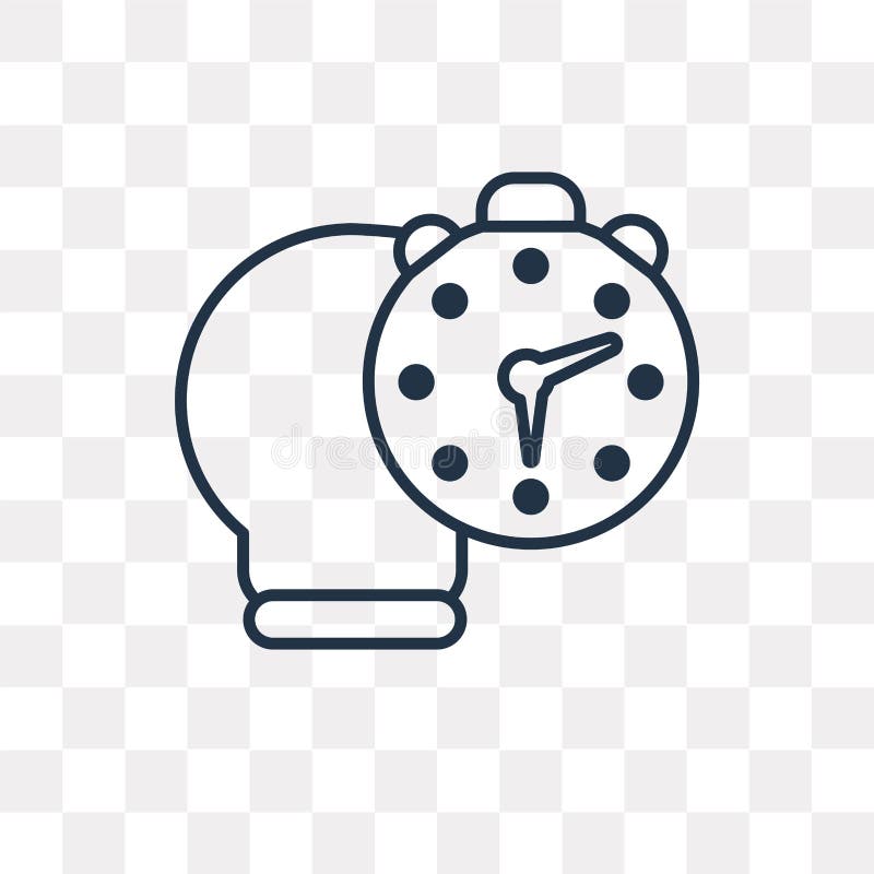 Alarm Clock Off Icon Vector Isolated on White Background, Alarm Clock ...