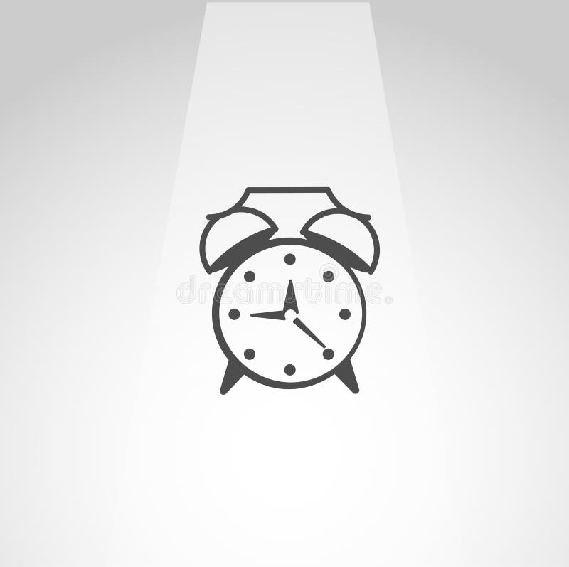 Alarm Clock Clipart. Alarm Clock Isolated Simple Clipart Stock Vector ...