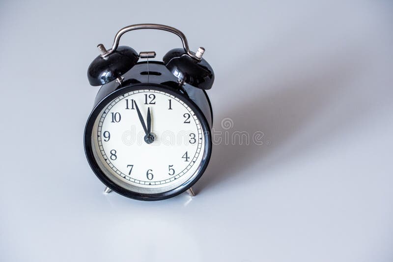 Alarm clock watch stock image. Image of metal, symbol - 143936459