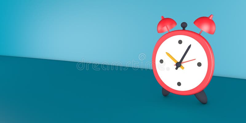 Alarm clock watch image stock illustration. Illustration of metal ...