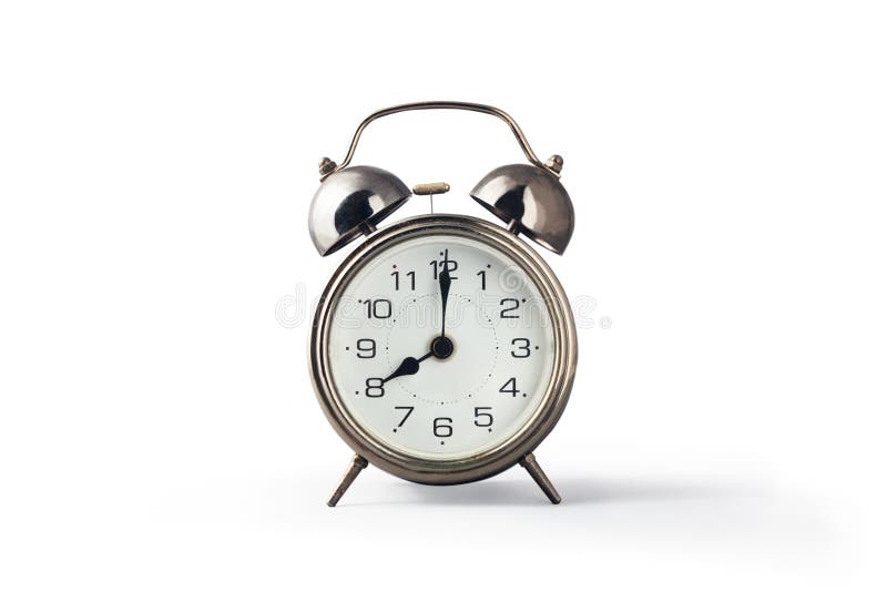 Alarm clock stock image. Image of time, morning, alarm - 58748411