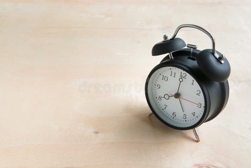 Back of alarm clock stock photo. Image of metal, winding - 12269240