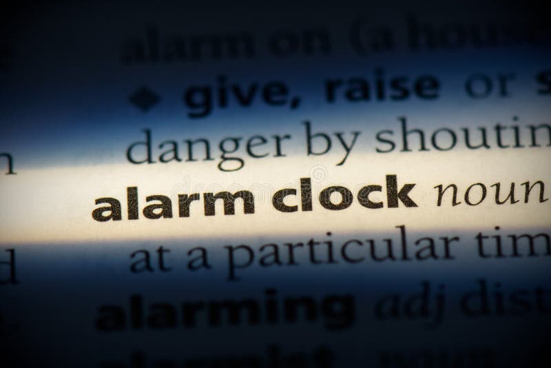 Alarm clock stock image. Image of learn, linguistic - 161577925