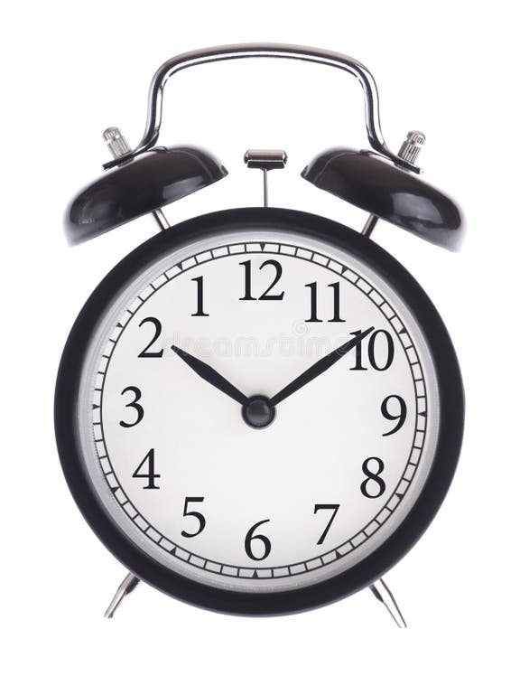 Alarm Clock with the Wrong Dial Stock Image - Image of front, hourhand ...