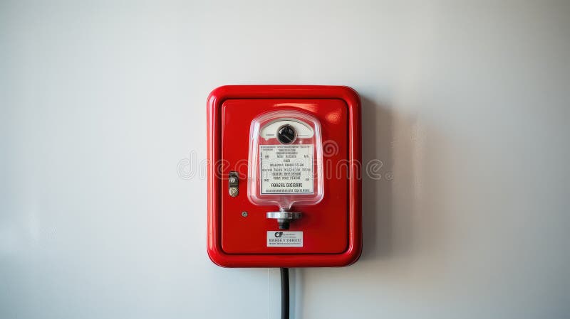 Alarm fire alarms stock illustration. Illustration of fire - 372102031