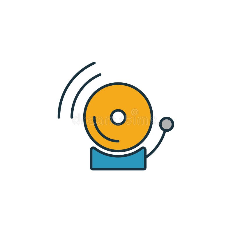 Alarm Icon. Simple Element from Security Icons Collection. Creative ...