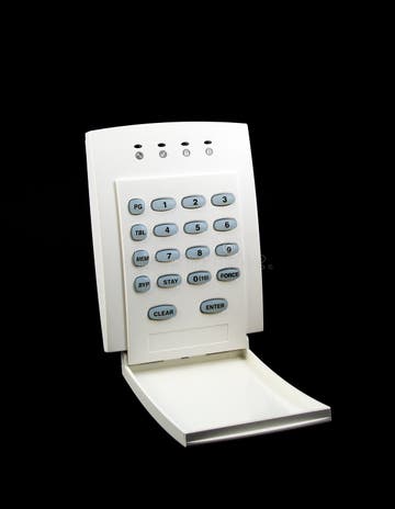Alarm Keypad stock photo. Image of indoors, numeric, alarm - 6465686