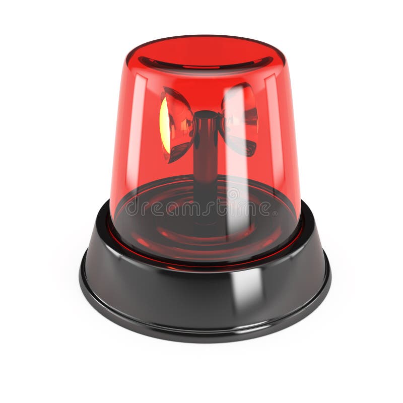 Alarm light font. stock illustration. Illustration of lamp - 187632482