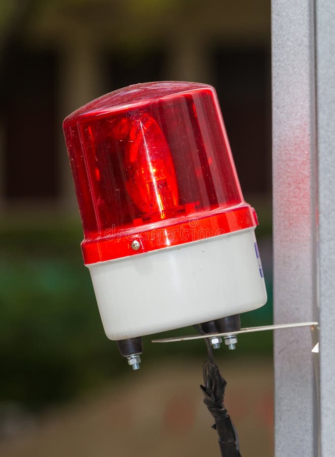 Alarm red siren stock image. Image of siren, studio, sign - 42489217