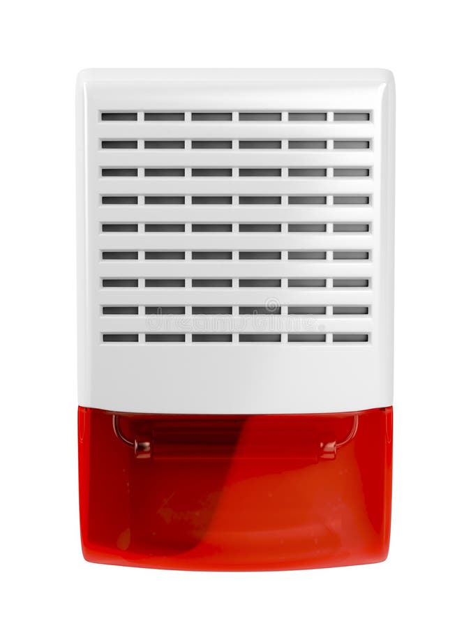 Alarm Siren with Flash Light Stock Illustration - Illustration of ...