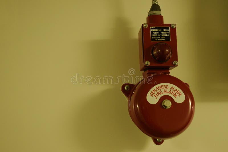 Alarm System of a Cargo Ship Stock Photo - Image of ship, glass: 216740470