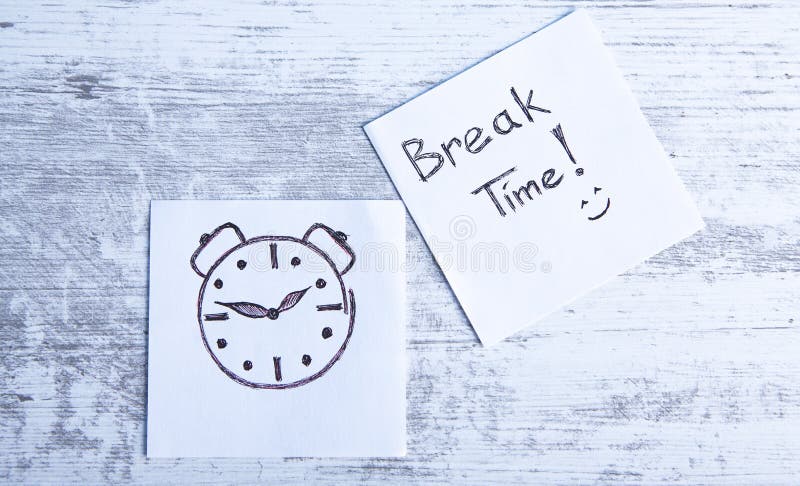 Alarm time break stock photo. Image of dinner, clock - 140265000