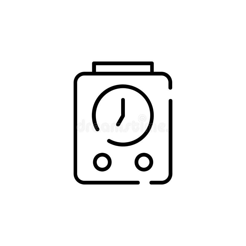 Alarm, Timer Icon Vector Illustration Logo Template. Suitable for Many ...
