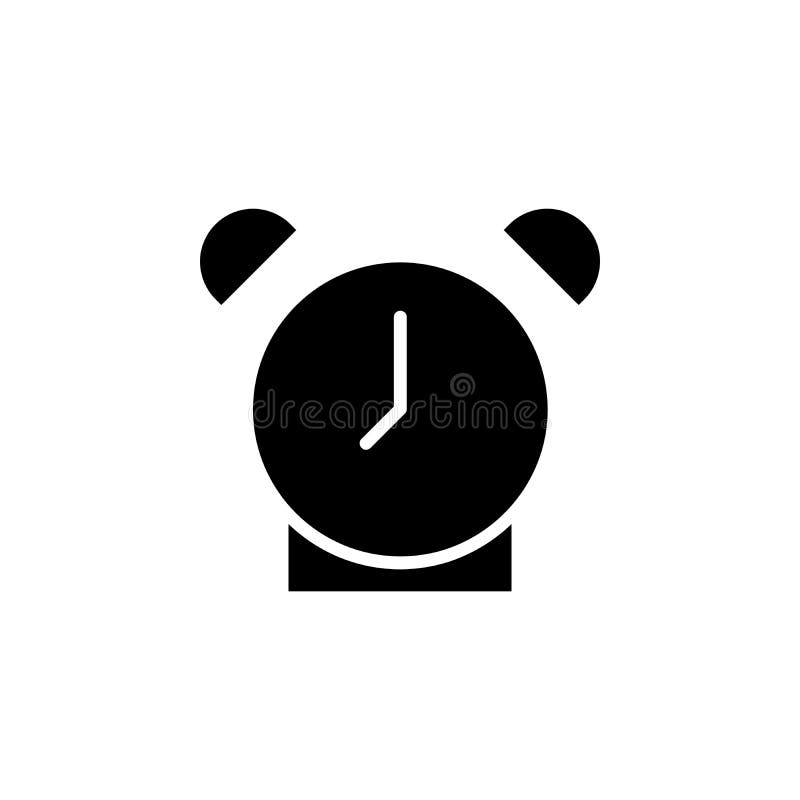 Alarm, Timer Icon Vector Illustration Logo Template. Suitable for Many ...