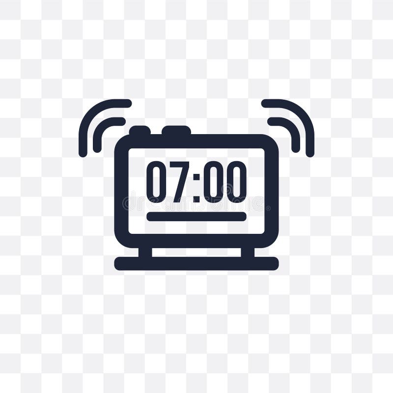 Alarm Transparent Icon. Alarm Symbol Design from Time Managemnet ...