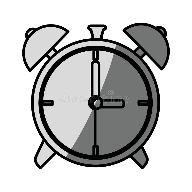 Alarm watch isolated icon stock illustration. Illustration of wake ...