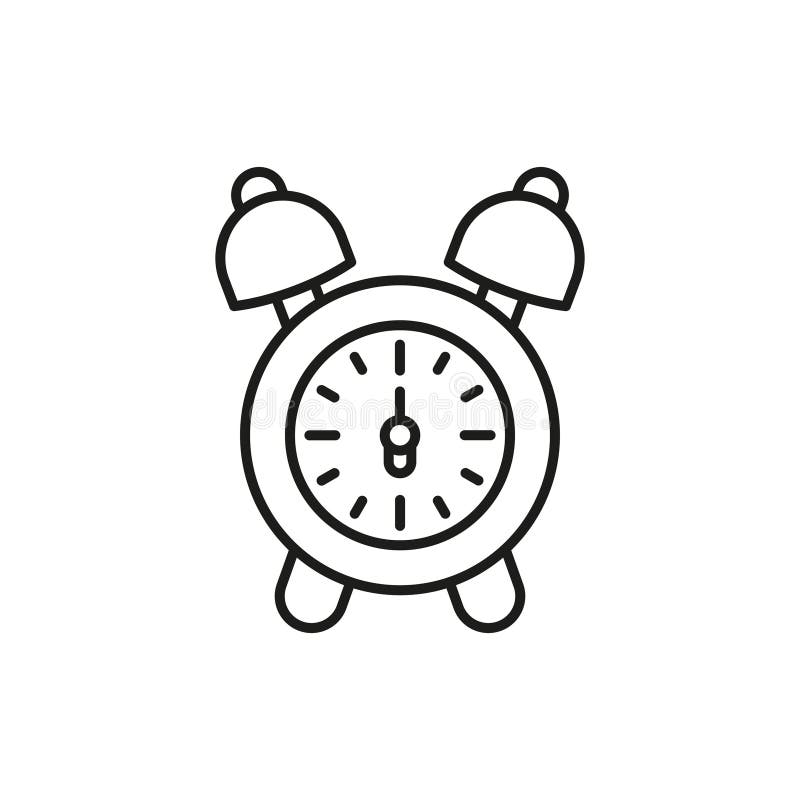 Alarm Clock Icon Vector Design Templates Simple and Modern Stock Vector ...