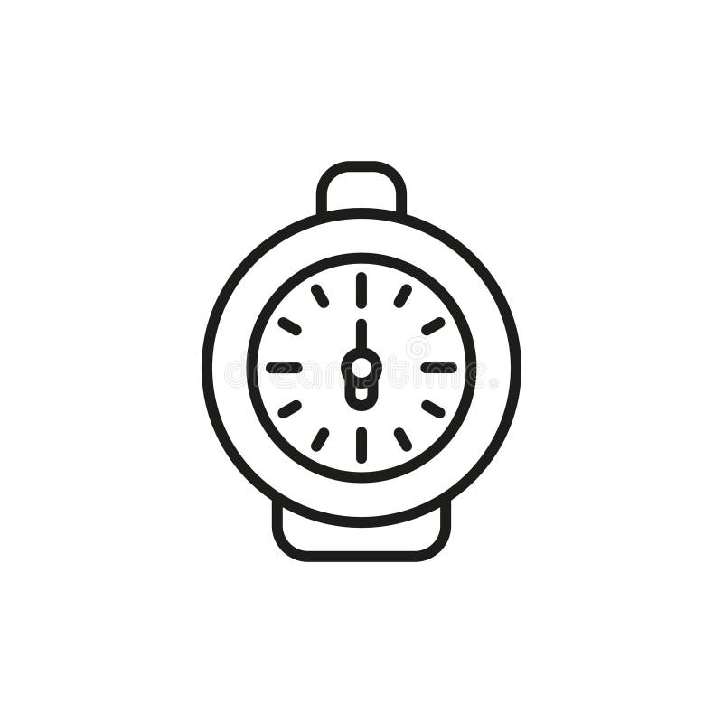 Alarm Clock Icon Vector Design Templates Simple and Modern Stock Vector ...