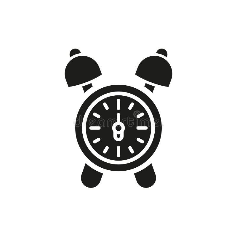 Alarm Clock Icon Vector Design Templates Simple and Modern Stock Vector ...