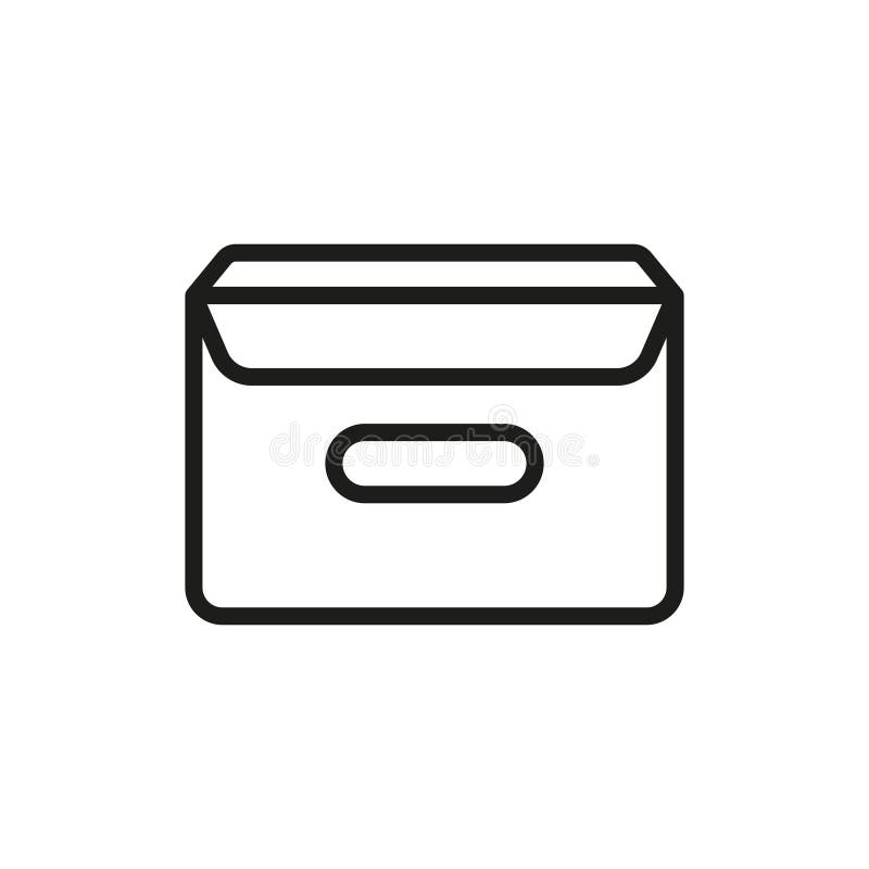 Storage Box Vector Design Templates Simple and Modern Stock Vector ...