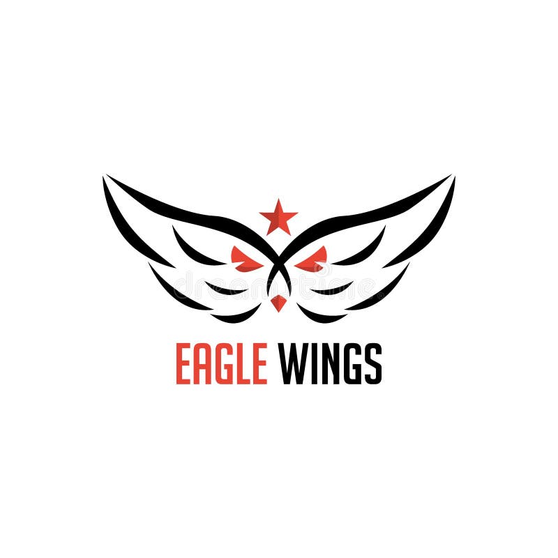 Alas Creativas Logo Vector Art Logo Stock de ilustración - Ilustración ...