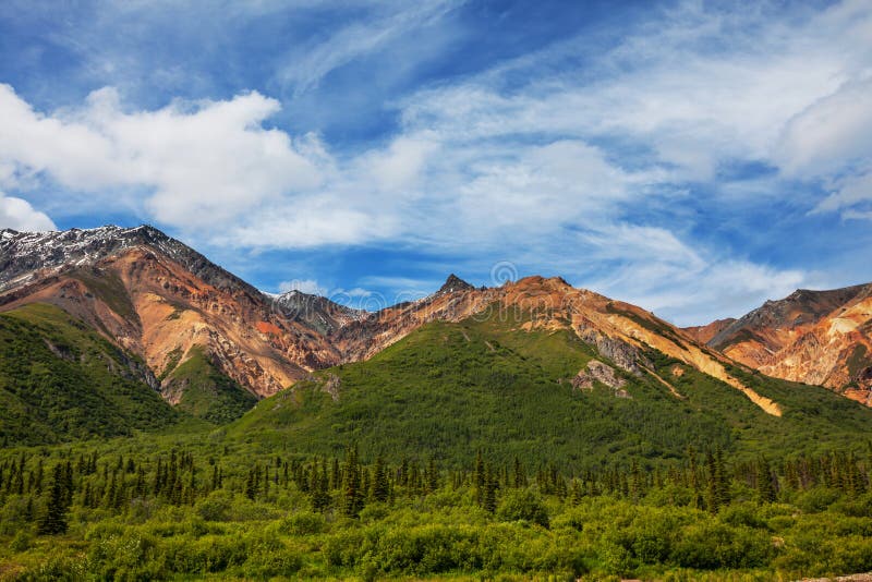 Alaska stock image. Image of hills, america, woods, national - 54155293