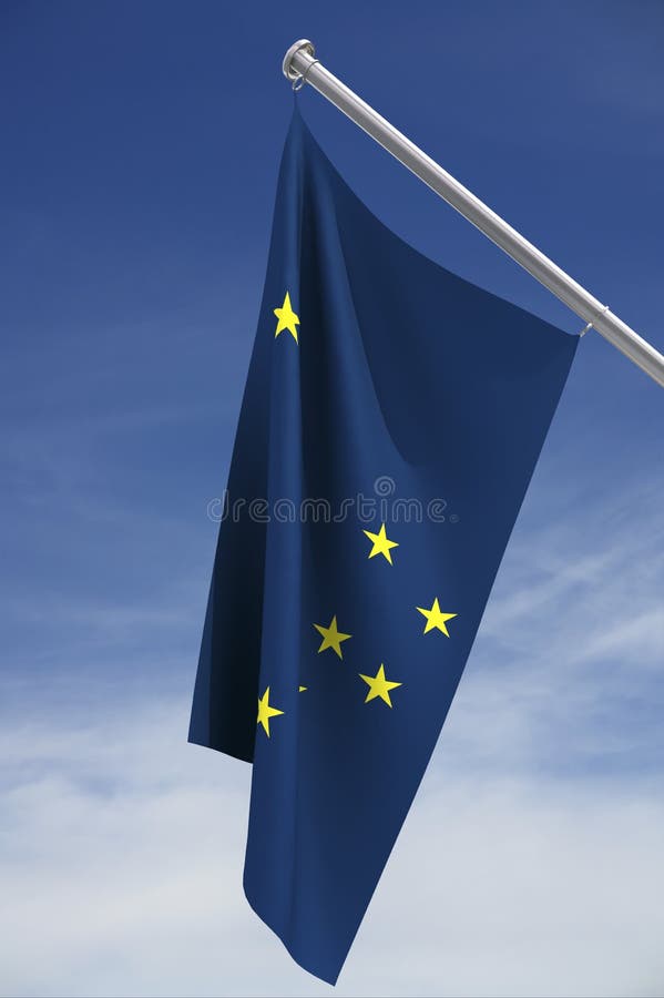 Alaska flag stock image. Image of flagstaff, alaska, symbol - 2741717