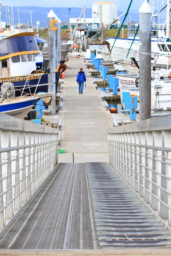 Alaska - Homer Spit Boat Harbor Access Ramp Editorial Photography ...