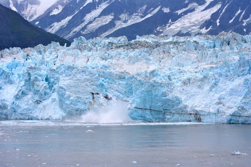 Alaska Ice stock image. Image of hubbard, conservation - 14348835