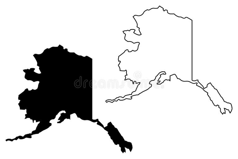 Alaska Line Drawing Stock Illustrations – 1,028 Alaska Line Drawing ...
